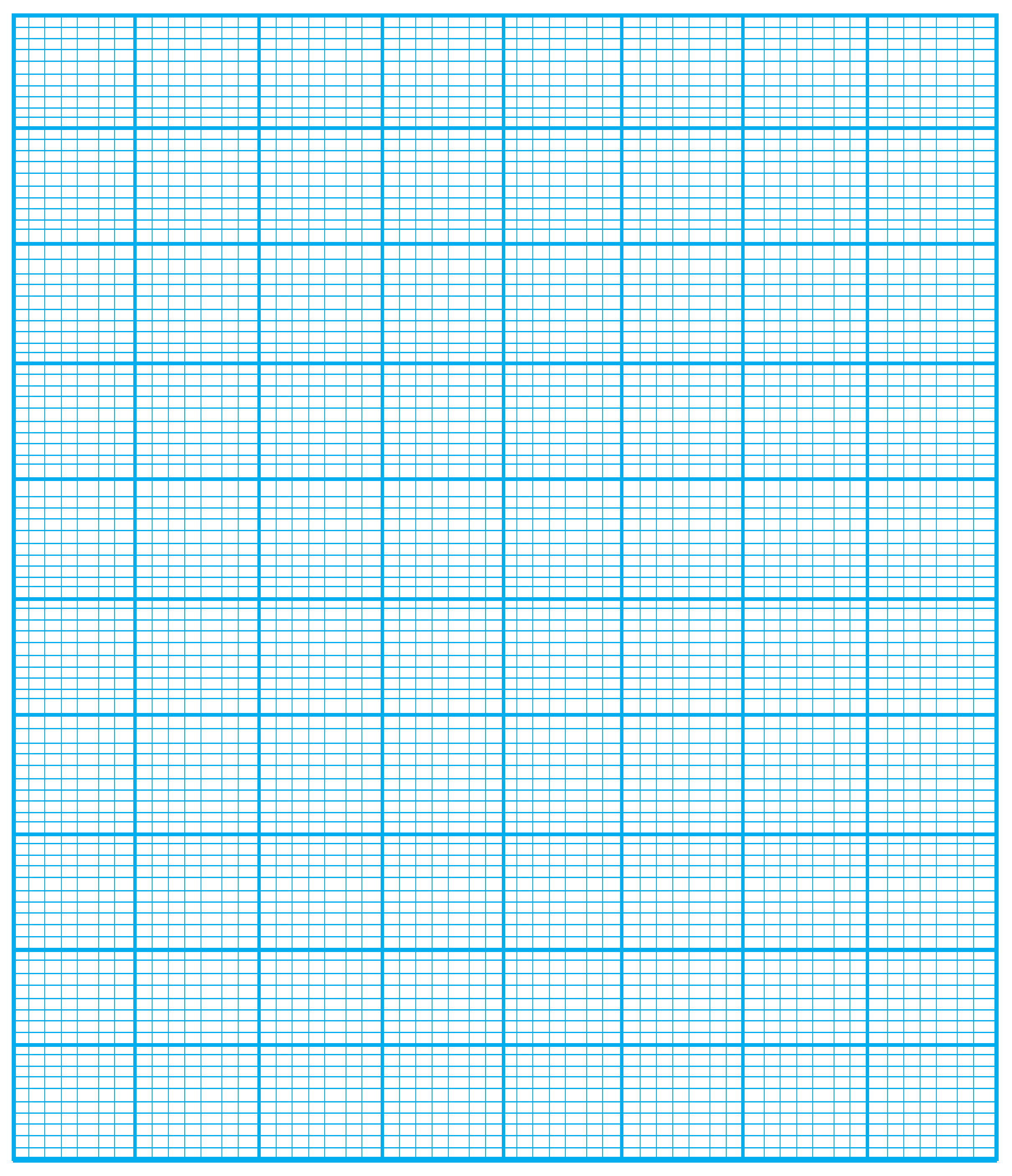 Grid Digital Papers Graph Paper Print